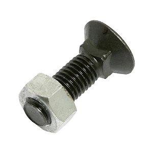 Bolt M12x40 m/firkantsats - Firkantsats bolte - Agroparts ApS